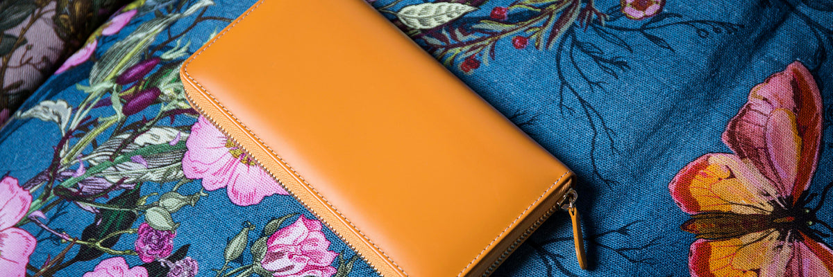 Luxury Handmade Leather Women's Zip Purses | Ettinger